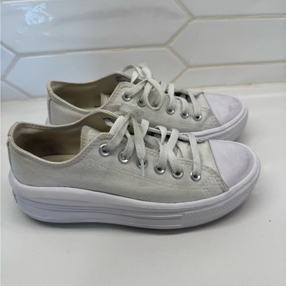 Converse | Shoes | Converse Womens Chuck Taylor All Star Move Ox ...